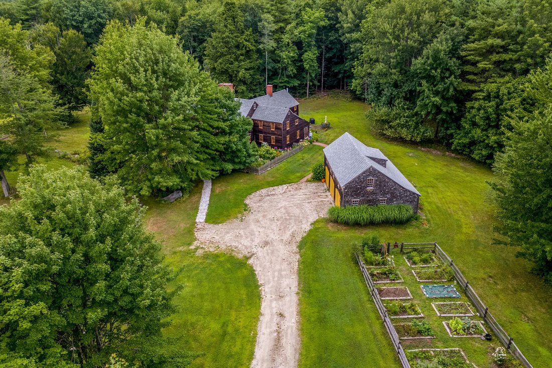 Reproduction Colonial Home On 25 Plus In Cumberland, Maine, United ...