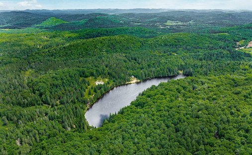 Land with garden for sale in Boileau, Quebec, Canada | JamesEdition