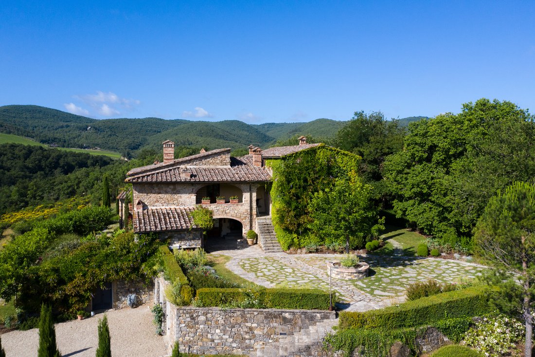 Elegant Restored Estate In Chianti, Tuscany In Radda In Chianti ...