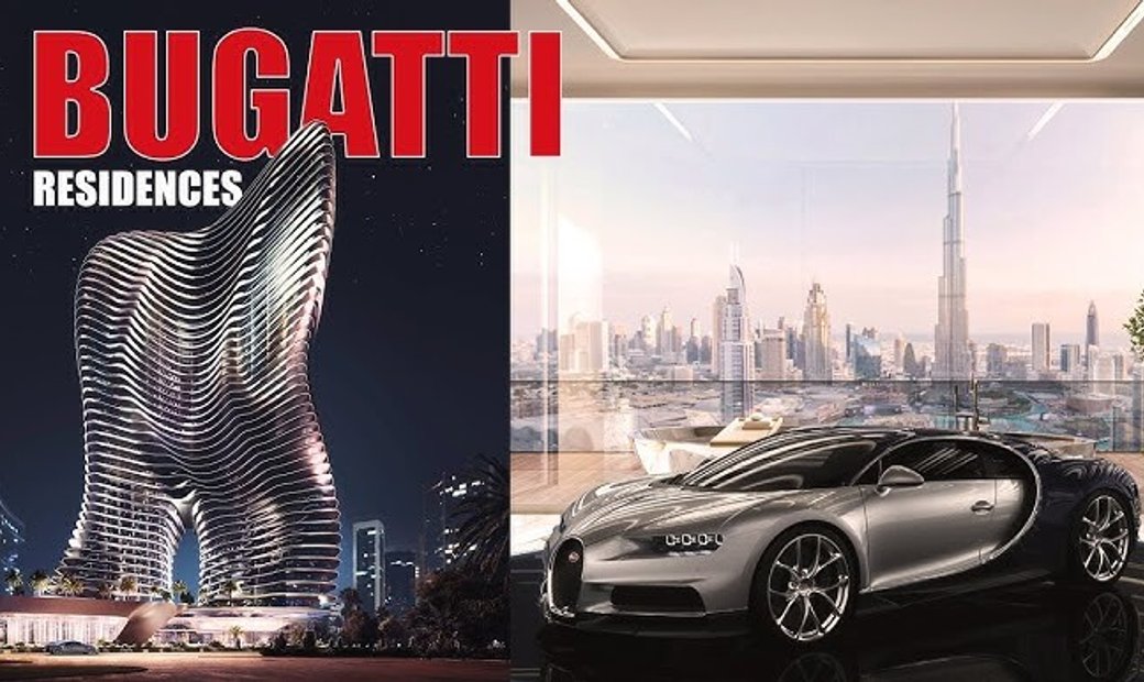 Live In Bugatti? Penthouse With A In Dubai, Dubai, United Arab Emirates ...