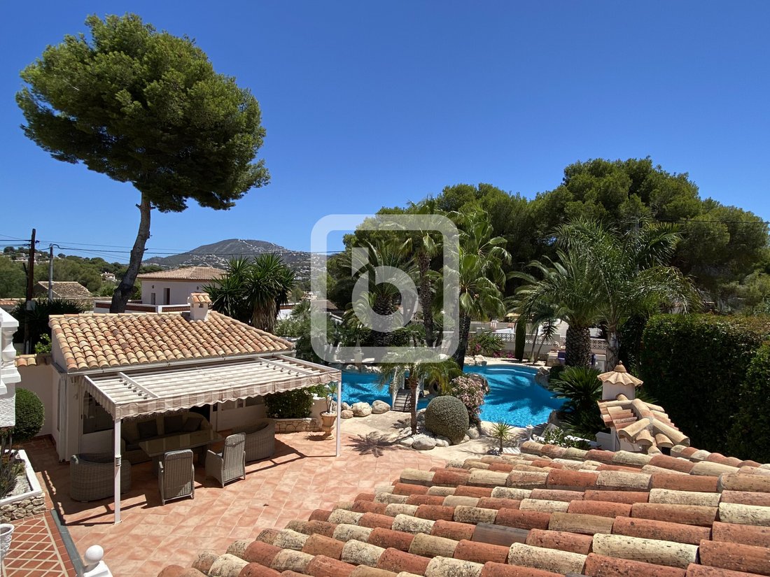 Stunning Villa With Exceptional Pool In Moraira, Valencian Community ...