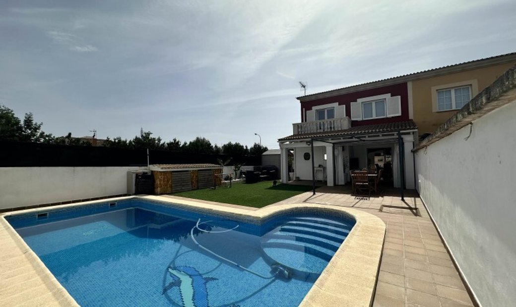 Beautifully Semi Detached House In A In Llucmajor, Balearic Islands, Spain For Sale (14606463)