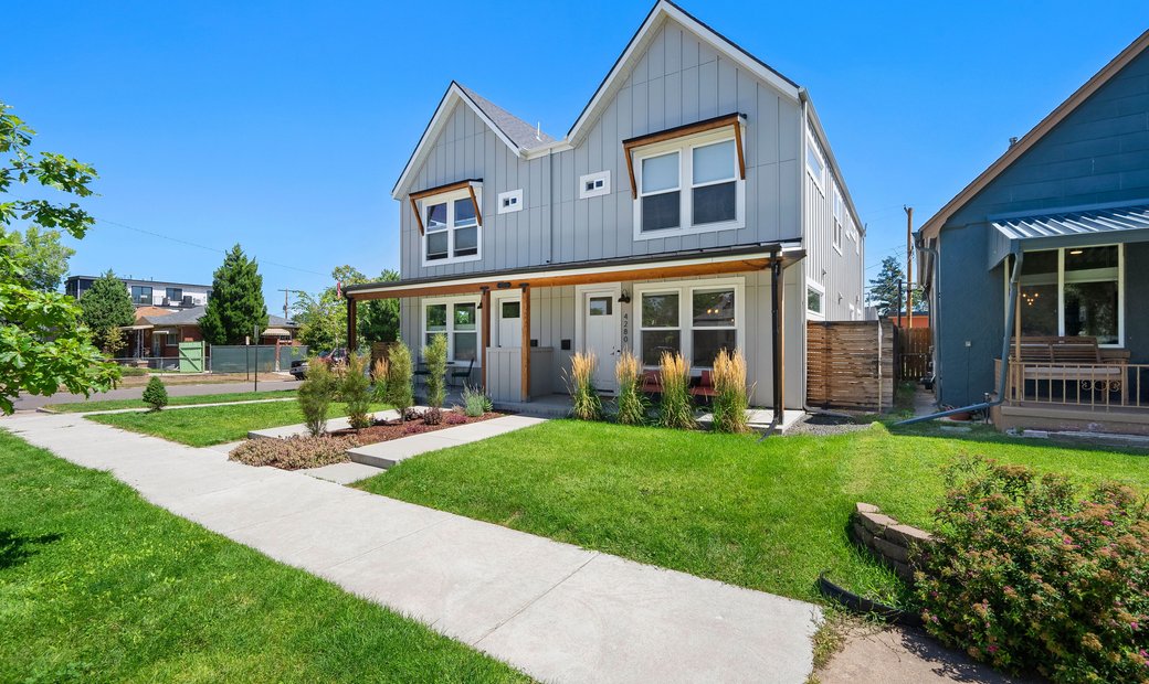 Stunning Modern Farmhouse Duplex In Sought In Denver, Colorado, United ...