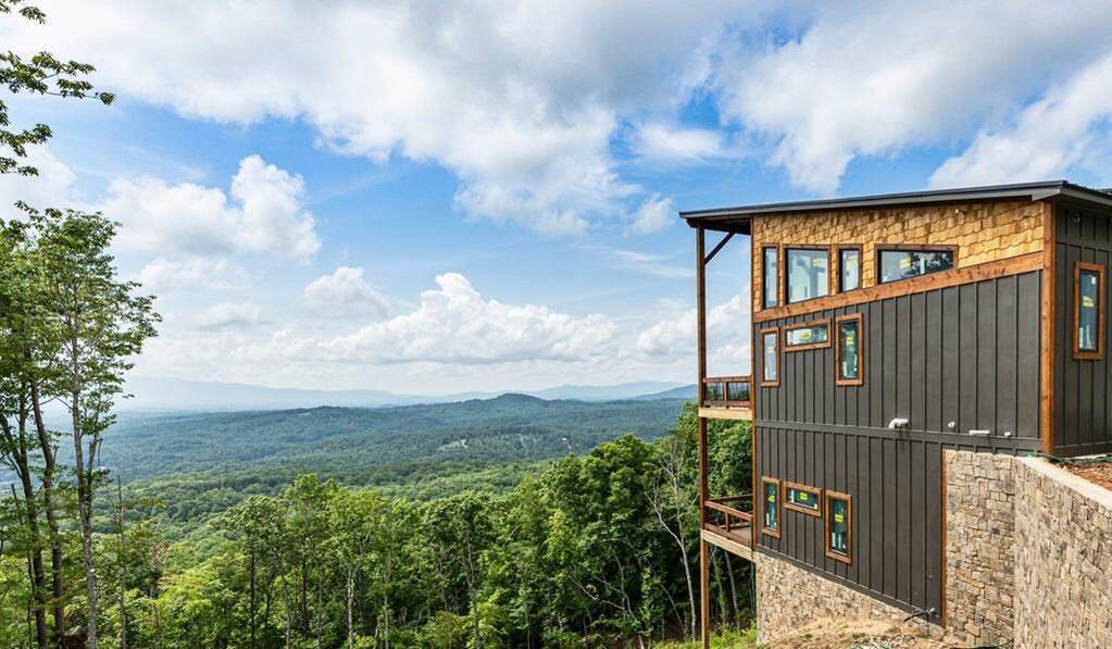 New Modern Home With The Best Views In In Mineral Bluff, Georgia ...