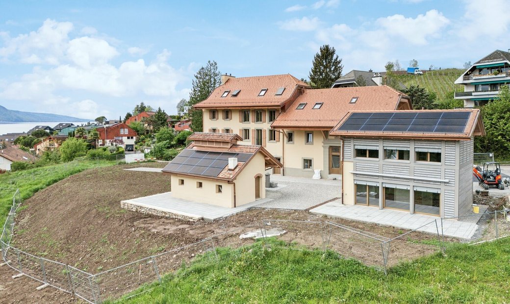 Atypical New House With Terrace And In La Tour De Peilz, Vaud ...
