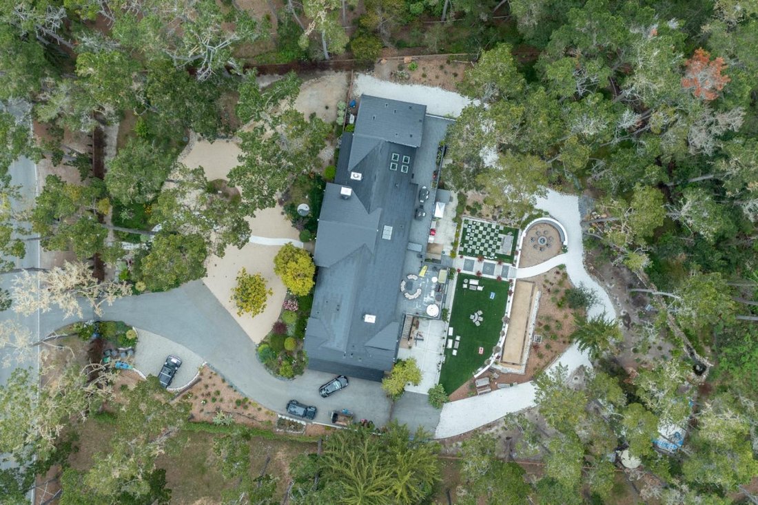 Residential Pebble Beach In Del Monte Forest, California, United States ...