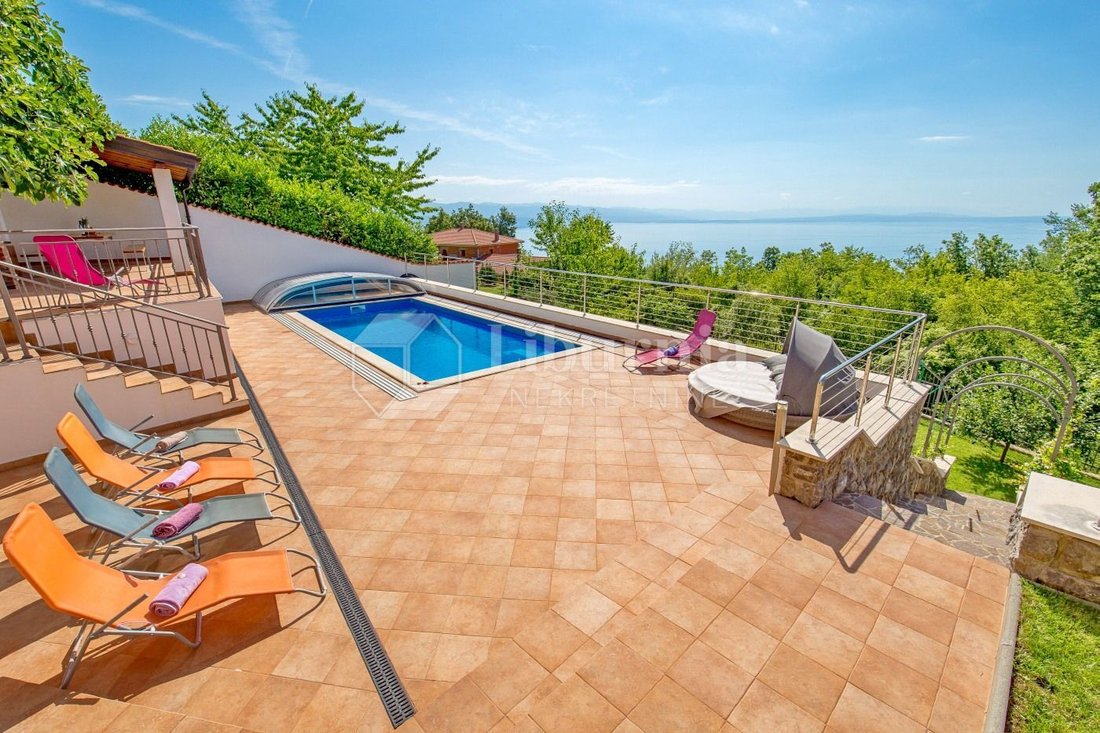 Opatija Wider Area. In Grad Opatija, Primorje Gorski Kotar County ...