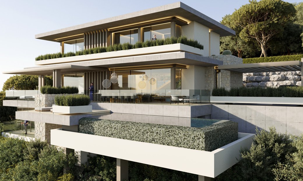 Plot With Project With Sea And Mountain Views In In Istán, Andalusia ...