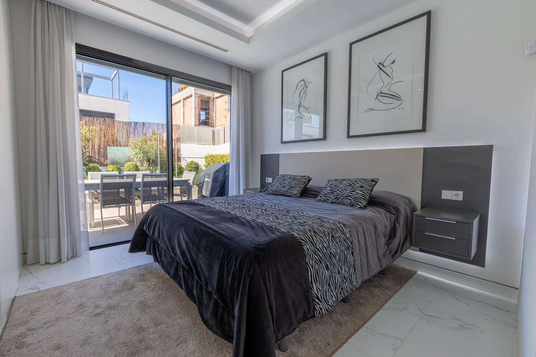 Modern Villa Steps From Rio Verde Beach On In Marbella, Andalusia ...