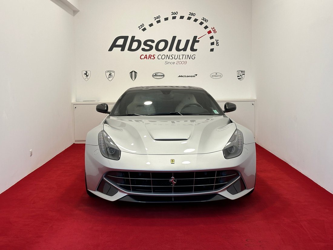 ferrari f12 berlinetta silver