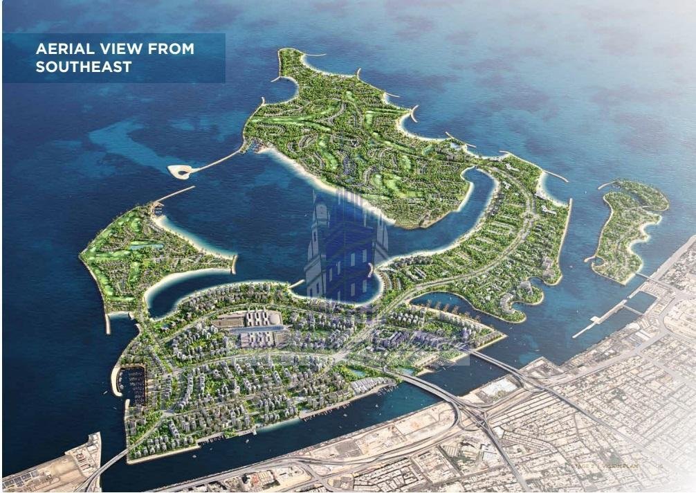 Terrain D'angle Sur L'île De Dubaï | Dans Dubaï, Dubaï, émirats Arabes ...