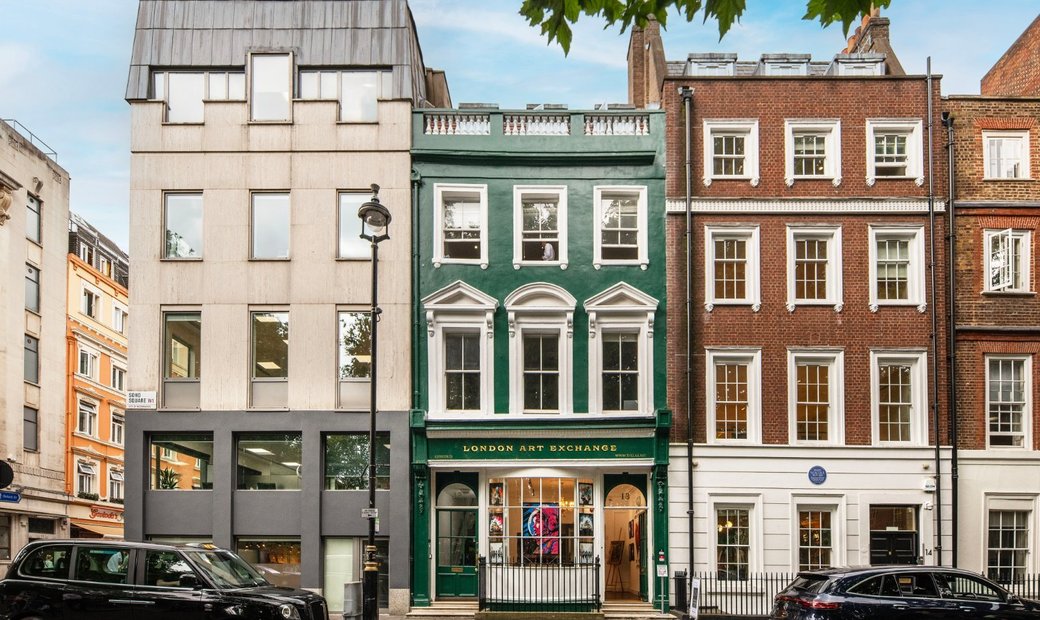 1 Soho Square London England – Quartier De Soho Carte – YINSBK