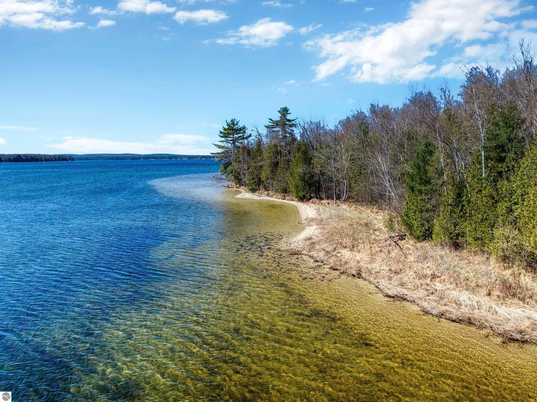 Incredibly Unique Waterfront Property On Duck In Grawn, Michigan ...