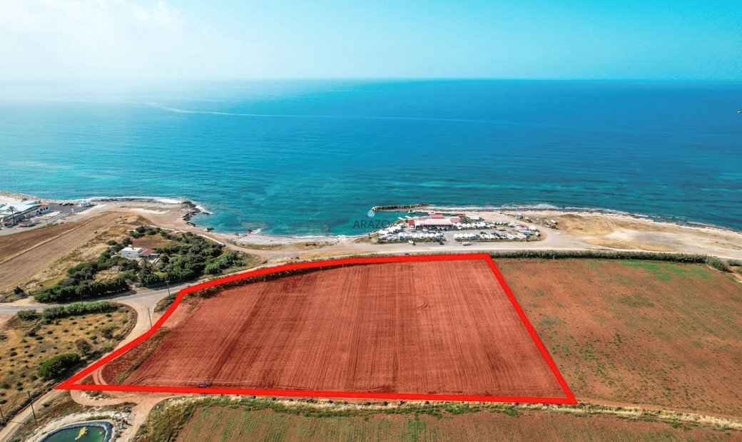 Sea View Land In Dekeleia, Larnaca In Ormideia, Larnaca, Cyprus For ...