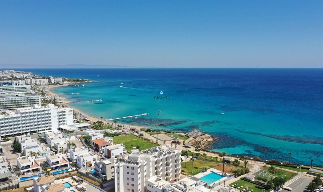 3 Bedroom Seafront Apartment, Protaras In Protaras, Famagusta, Cyprus ...