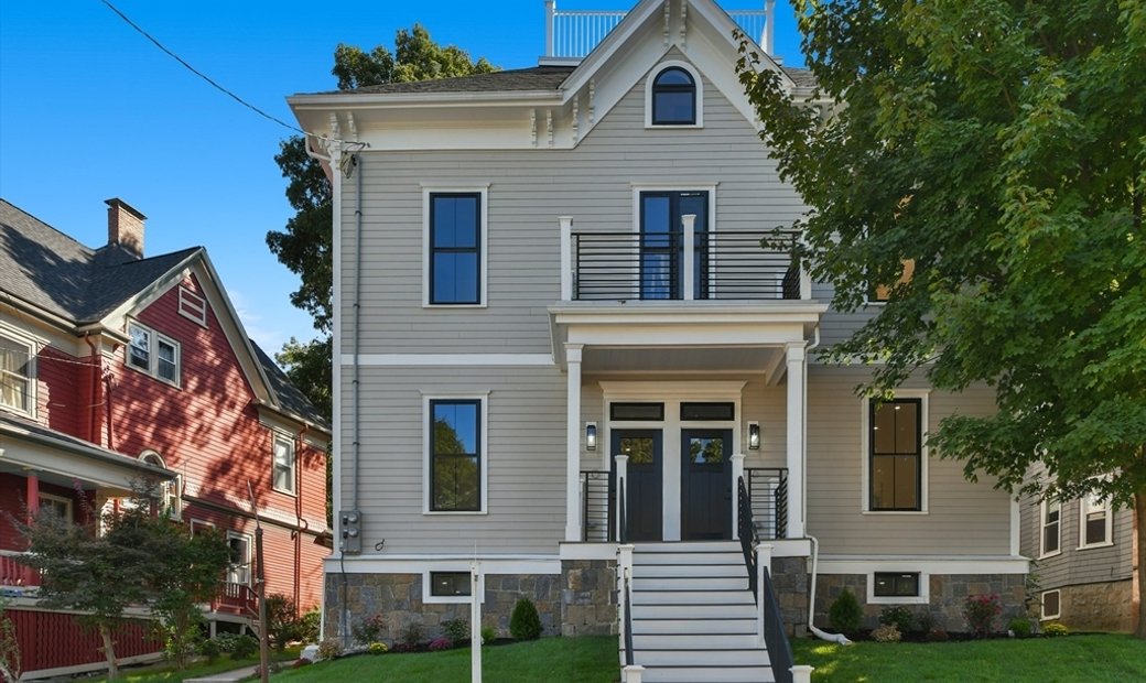 Modern Townhouse In A Coveted In Boston, Massachusetts, United States ...