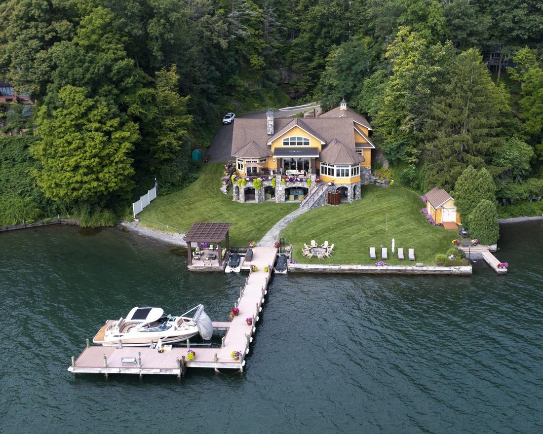 Luxury Lakefront Oasis In The Finger Lakes In Ithaca, New York, United ...