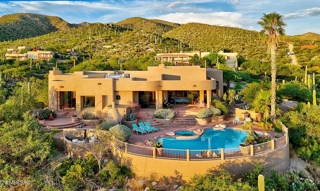 Desert Oasis In Serene Redington Ranch In Tucson, Arizona, United ...