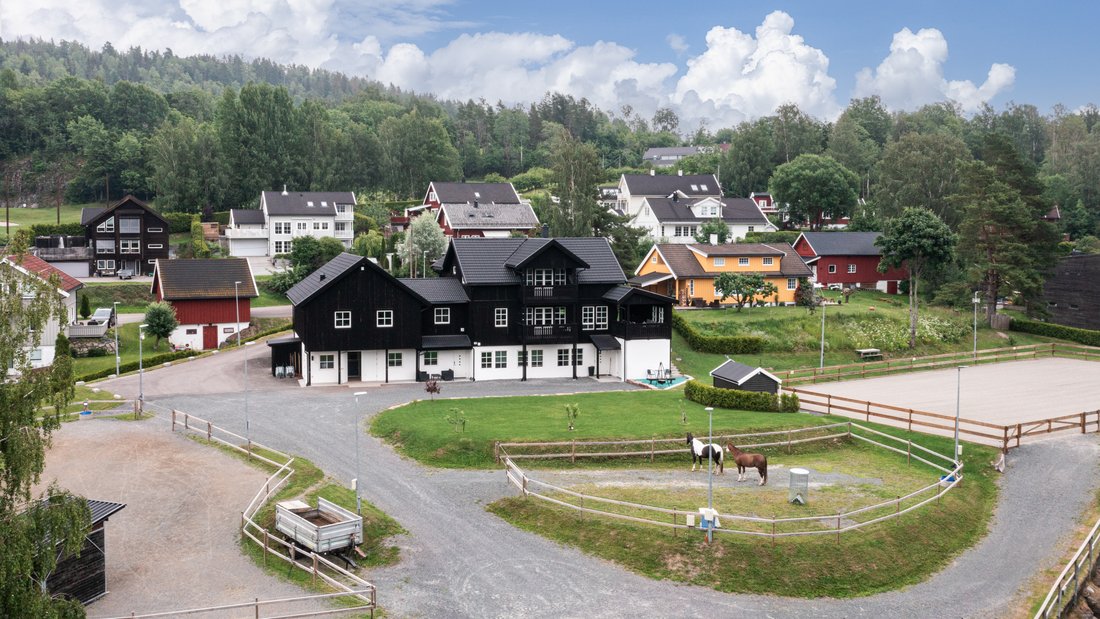 Luxurious Equestrian Retreat With High In Lommedalen, Akershus, Norway ...