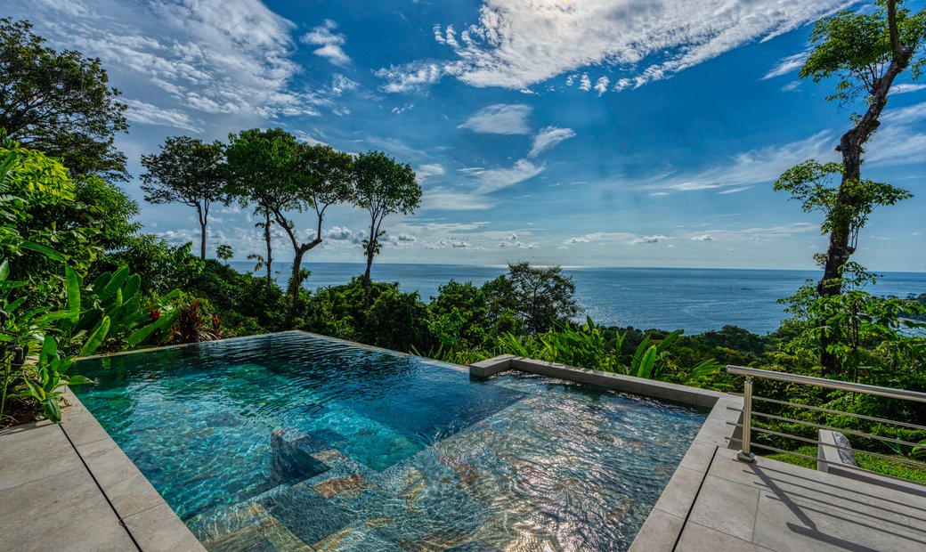 Luxurious Ocean View Villa At In Dominicalito, Puntarenas Province ...