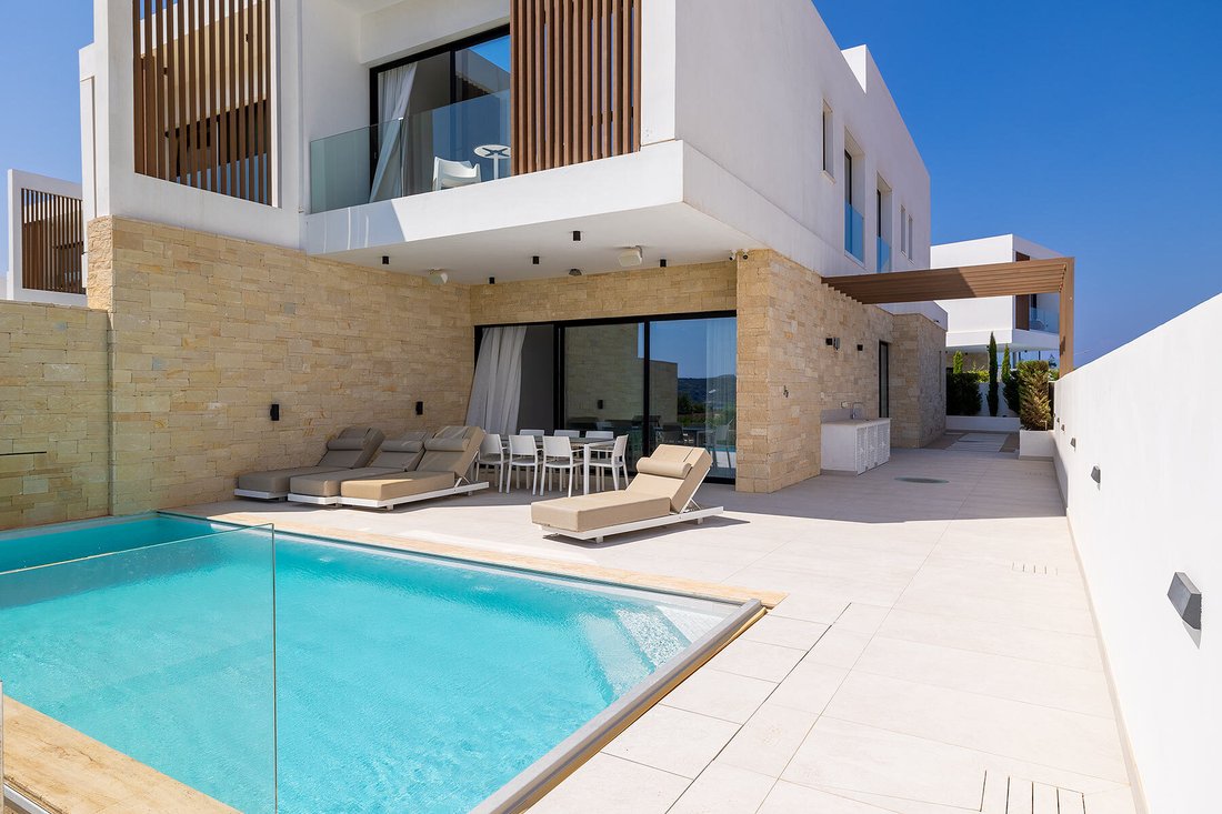 Luxury Seafront Mansion With F Ive Bedrooms In In Protaras, Famagusta ...