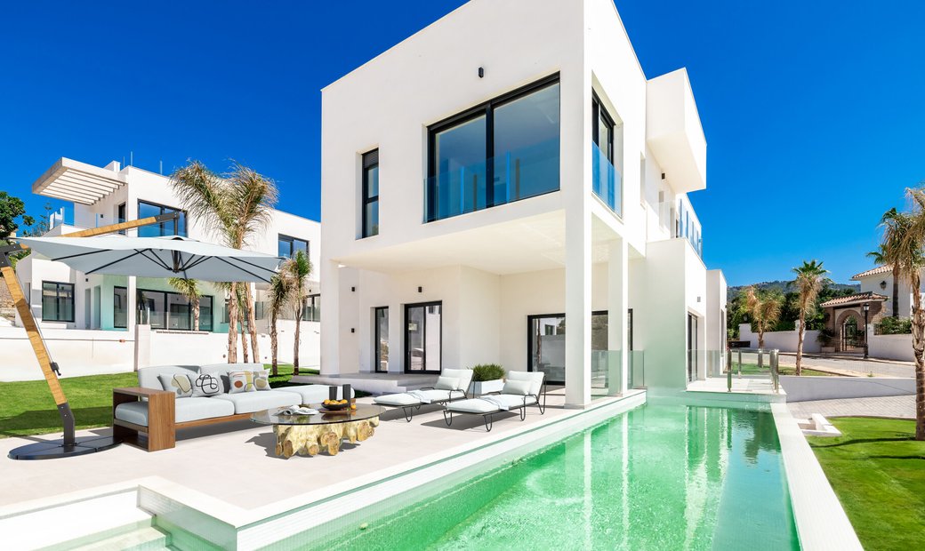 Amazing Modern Villa In Elviria Close To Golf In Marbella, Spain For ...