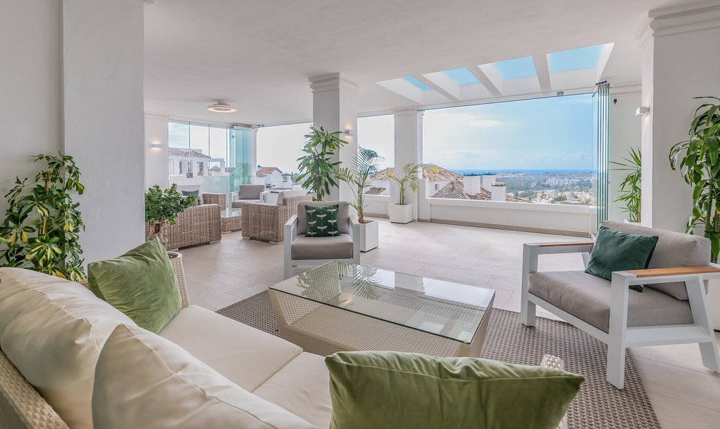 Apartment With Sea Views In Aloha In Marbella, Andalusia, Spain For ...