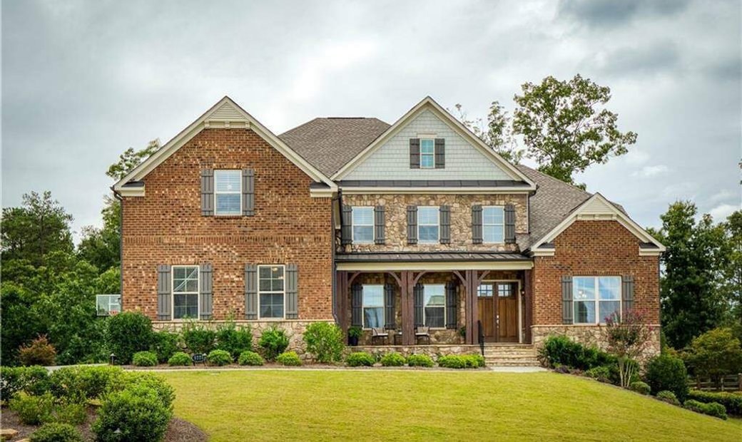 Four Sided Brick Masterpiece Of Design In Alpharetta, Georgia, United ...