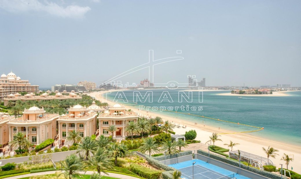 Palm And Beach View Luxurious 3 Bedroom In Dubai, Dubai, United Arab ...