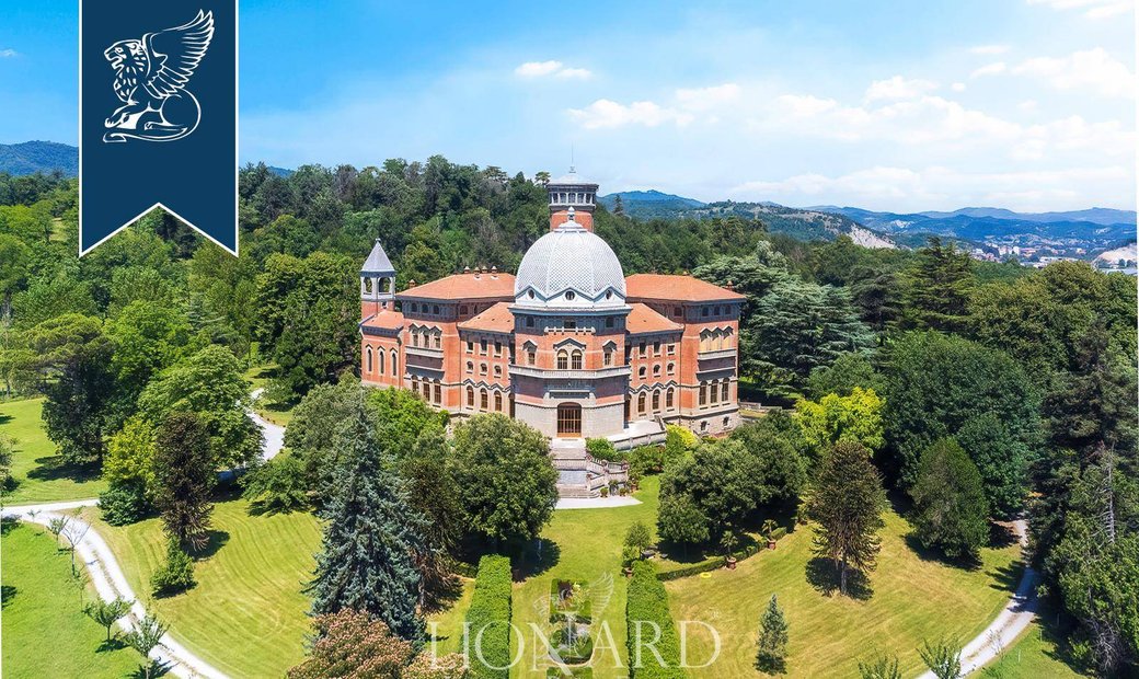 Stunning Art Nouveau Castle For In San Bartolomeo Del Bosco, Liguria ...