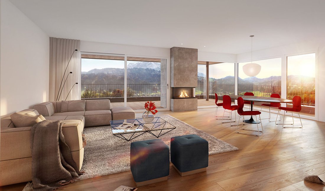 Attractive Terrace Apartments Near Lucerne In Kriens, Lucerne ...