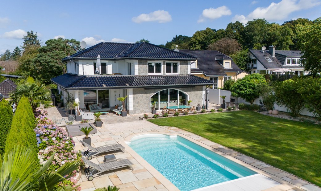 Luxury Villa With Panoramic Views, In Lohmar, North Rhine Westphalia ...