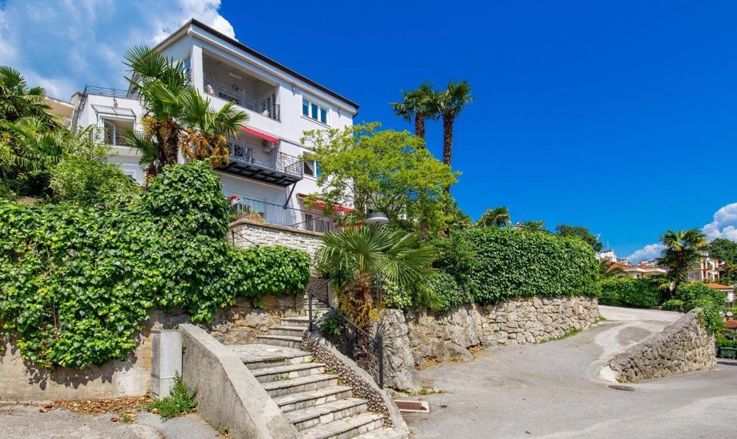 Opatija House In Grad Opatija, Primorje Gorski Kotar County, Croatia ...