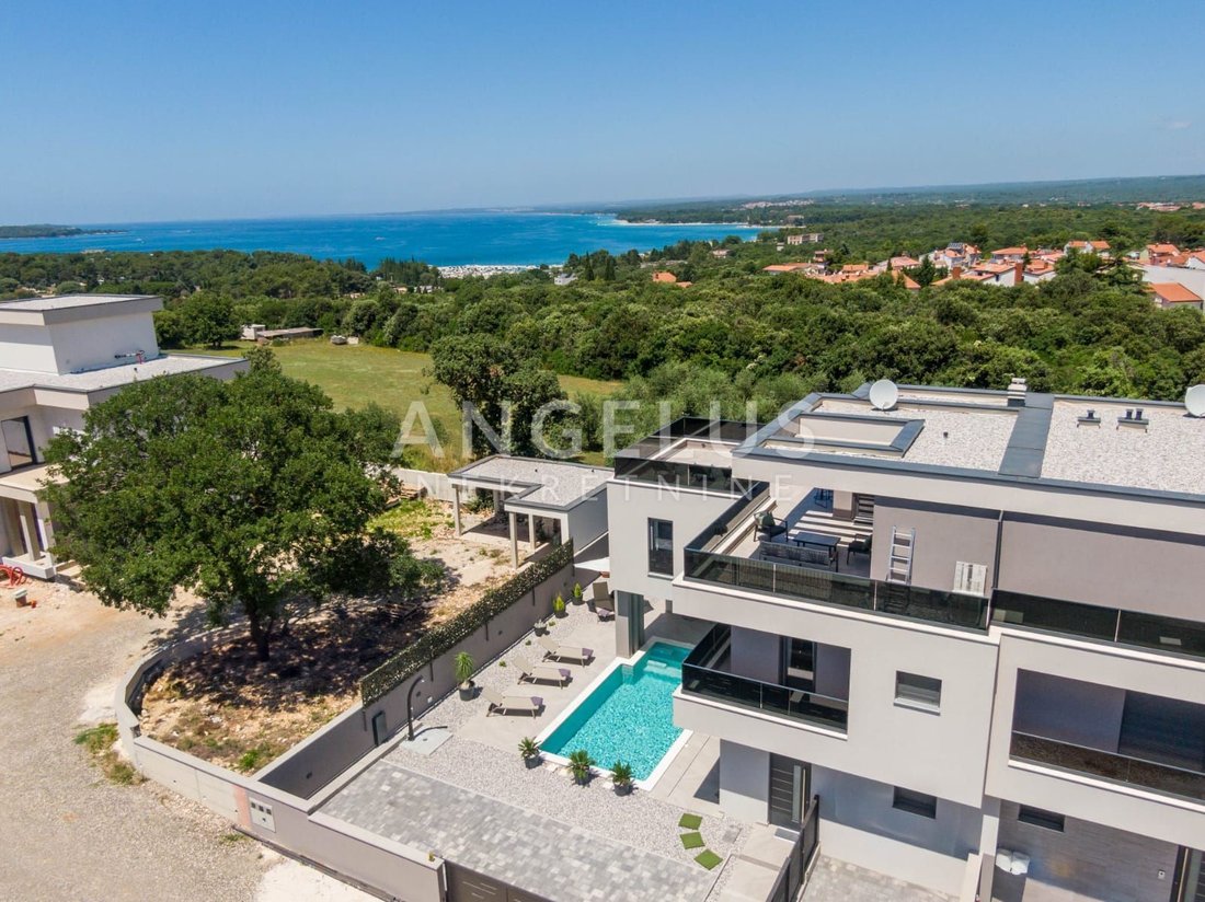 Modern Villa With Pool In Istria, Pula, In Pula, Istria County, Croatia ...