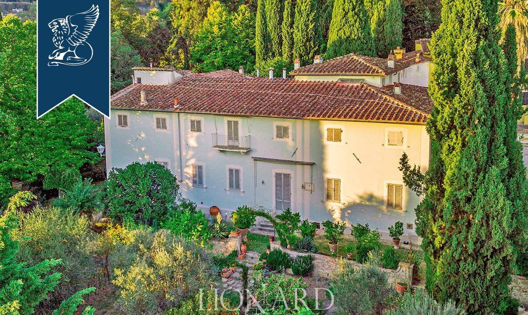 Historical 18th Century Villa Near Florence In Poggio Gherardo, Tuscany ...