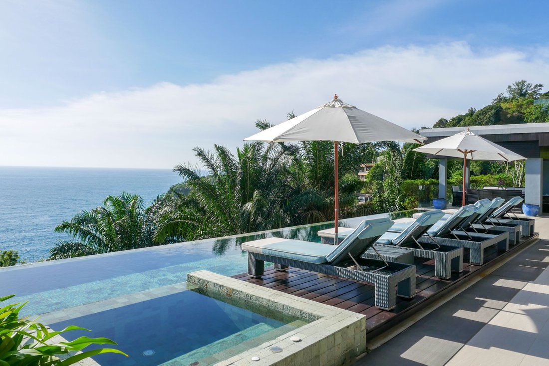 Modern Luxury Villa With Sunset Ocean View Kamala In Kamala, Phuket ...