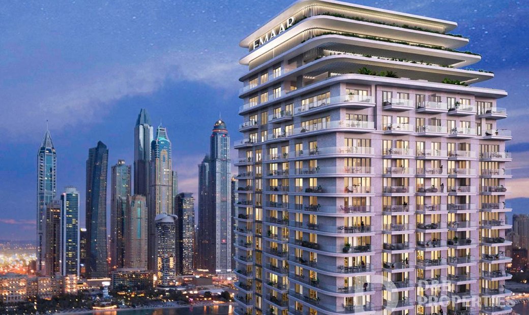 Modern Layout | Stunning Views In Emaar Beachfront, Dubai, United Arab ...