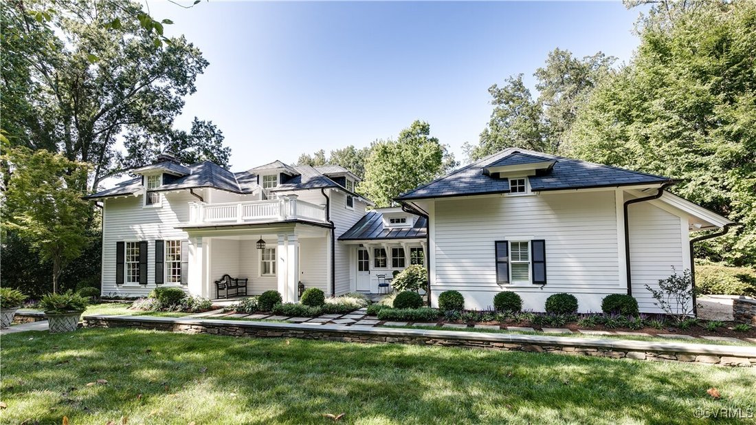 Stunning Farmhouse Steeped In Neighborhood In Richmond, Virginia ...