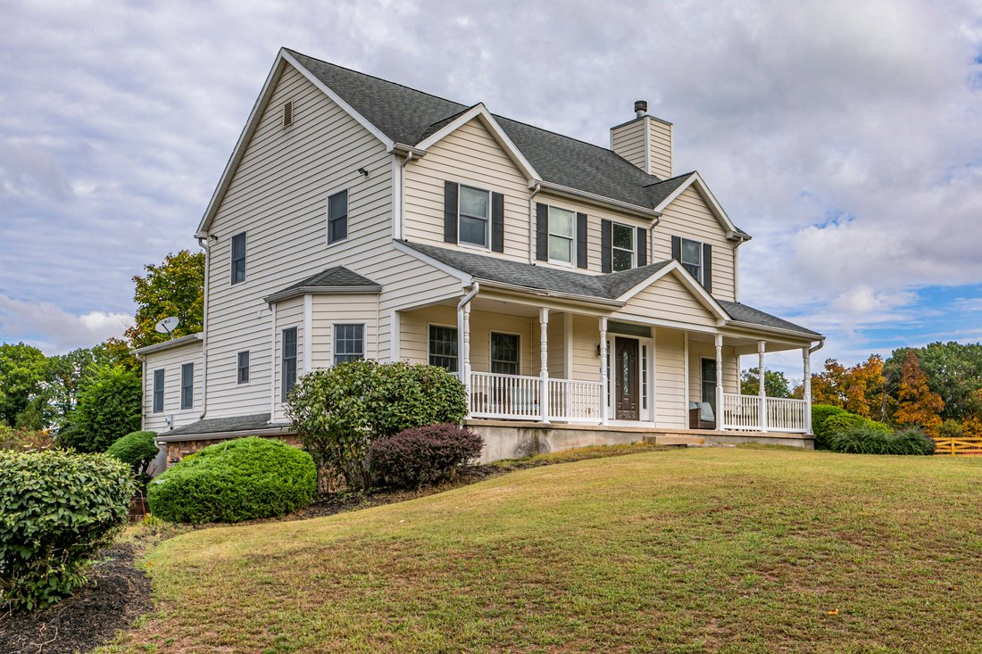 Modern Farmhouse On Beautiful Acreage In Montgomery, New Jersey, United ...