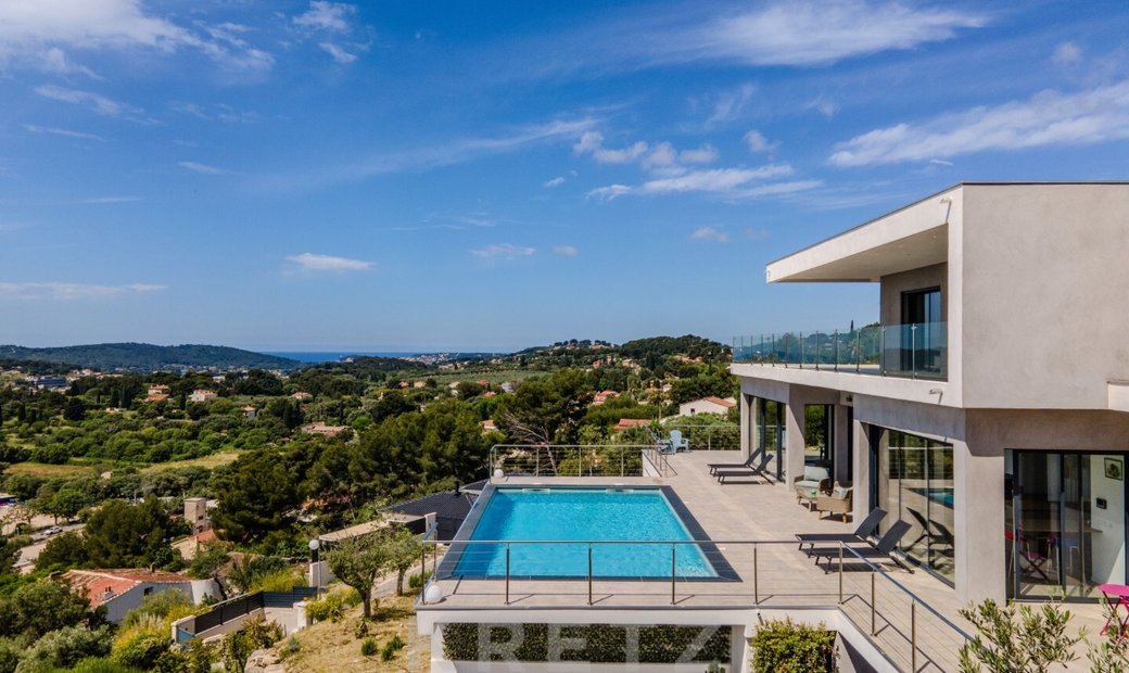 Contemporary Sea View In Sanary Sur Mer, Provence Alpes Côte D'azur ...