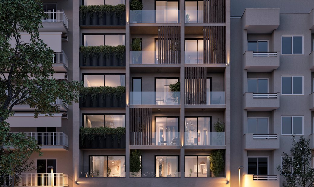 Entire Modern Condo Building With 33 In 1st District Of Athens, Athens ...