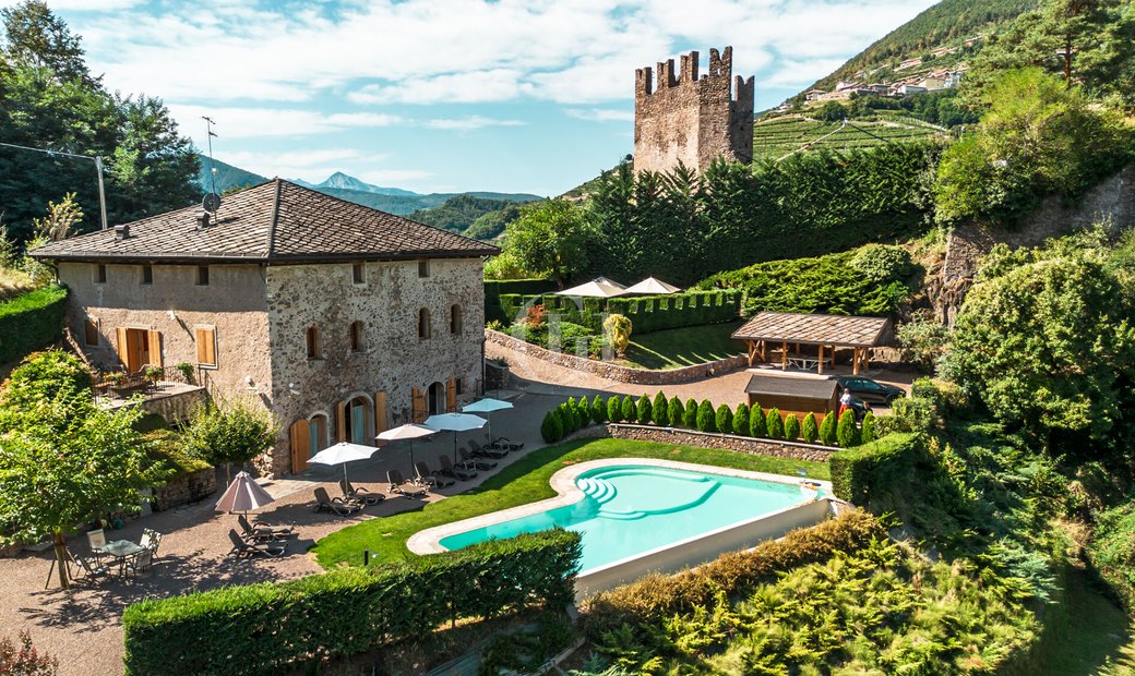 Gorgeous Villa With Pool And Medieval In Piazzo, Trentino South Tyrol ...