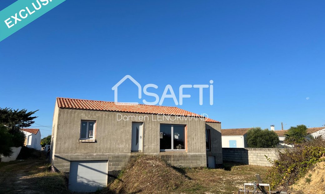 Maison Neuve Hors Sol Hors D'air à Terminer In Saint Pierre D'oleron ...
