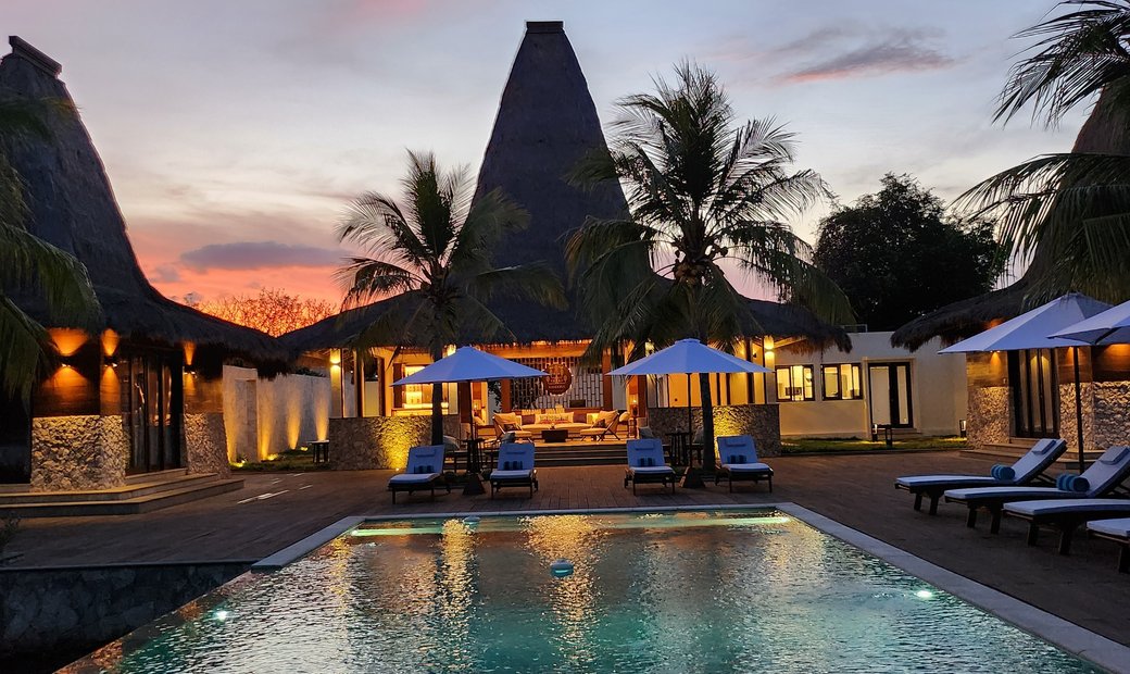 Luxury Freehold Beachfront Retreat Sumba, In East Sumba Regency ...