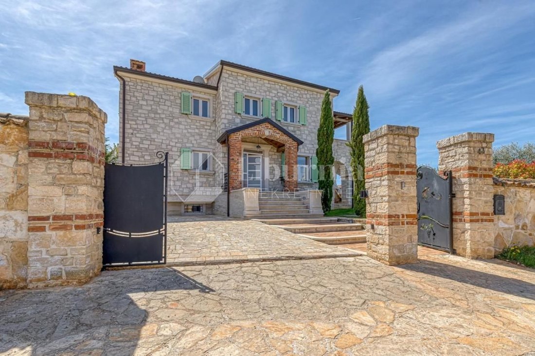 Istria, Porec, Baderna. Detached Luxury Stone In Poreč, Istria County ...
