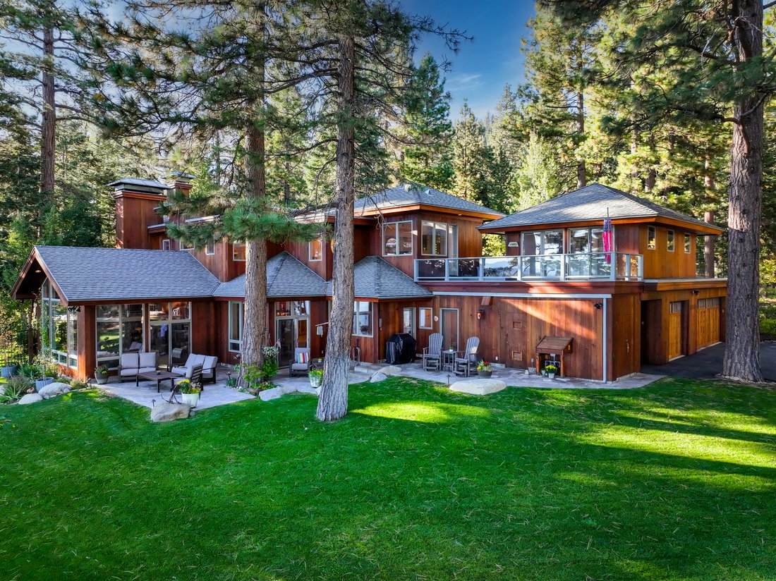 Lake Tahoe View With Shared Pier On In Carnelian Bay, California ...