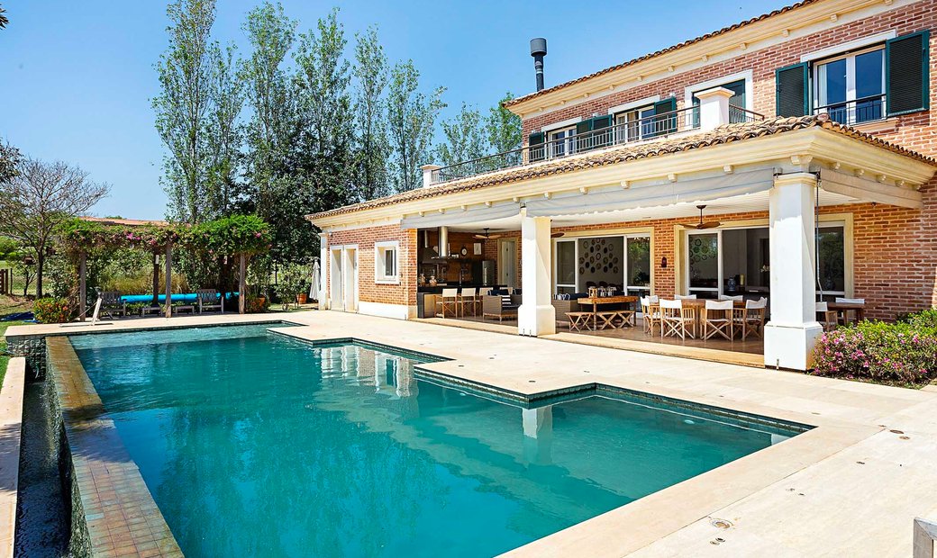 Country House In A Gated Community In Monte Mor, State Of São Paulo ...