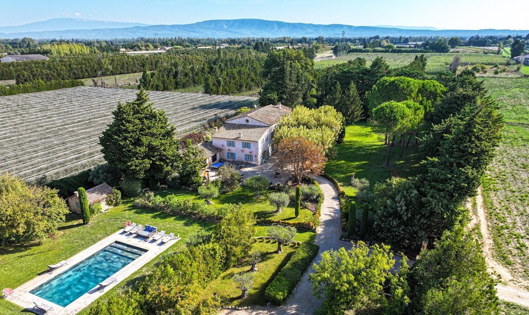 Authentic Provençal Mas With In Cavaillon, Provence Alpes Côte D'azur ...