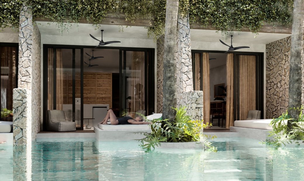 New Condos With Resort Style Amenities In Tulum In Tulum, Quintana Roo ...