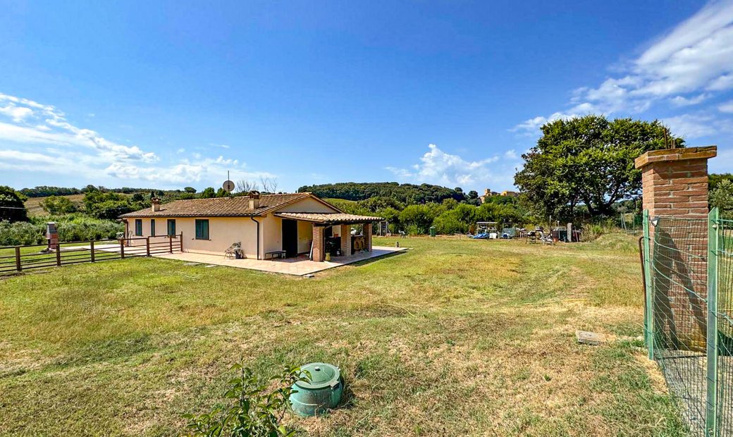 Two Family Villa With A Large Park In The Countryside Of The In Tuscany ...
